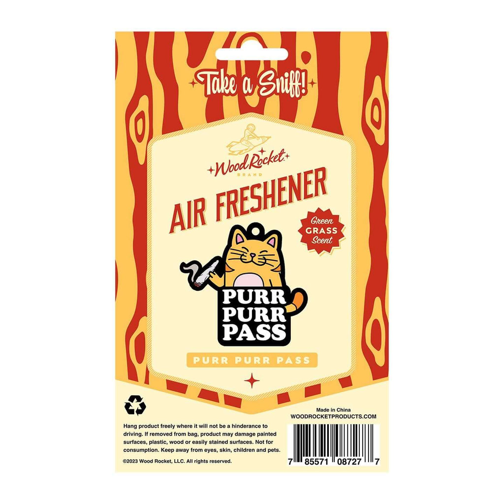 SALE: Wood Rocket, Purr Purr Pass Air Freshener, $9.99, FREE SHIPPING